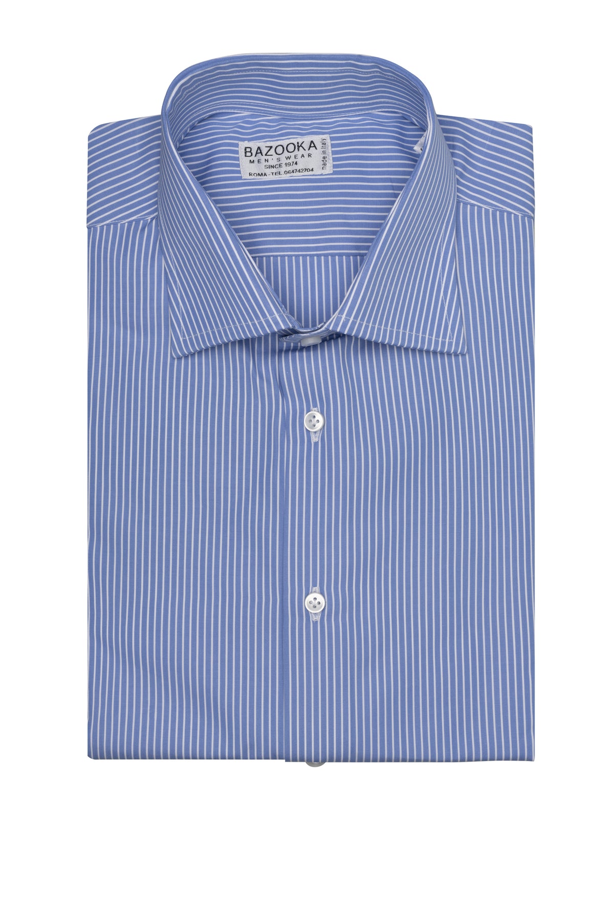 Light Blue Striped Shirt by Bazooka | BAZOOKA