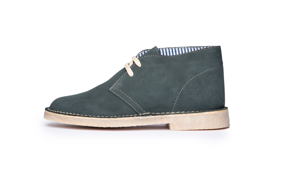 Green Suede Desert Boot | BAZOOKA